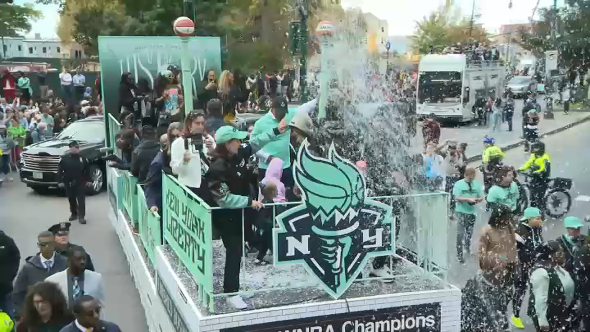 NY Liberty Celebrate First-Ever WNBA Championship with Iconic Parade